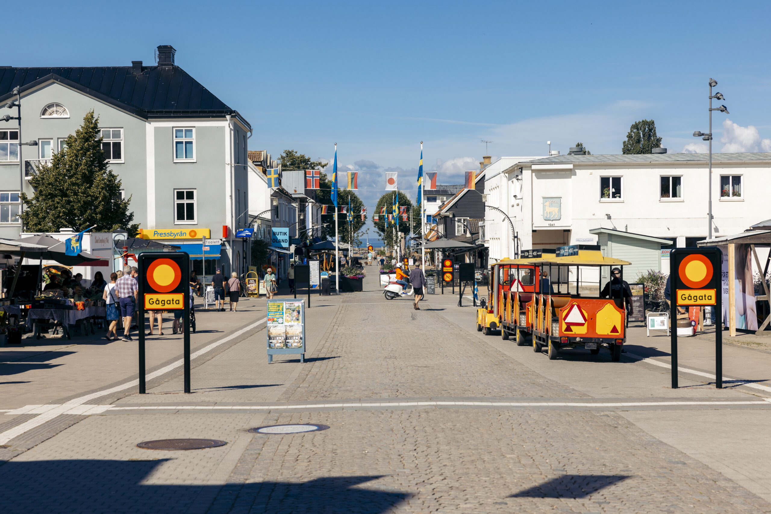 Nu börjar gågatuperioden i centrala Borgholm - Borgholms kommun